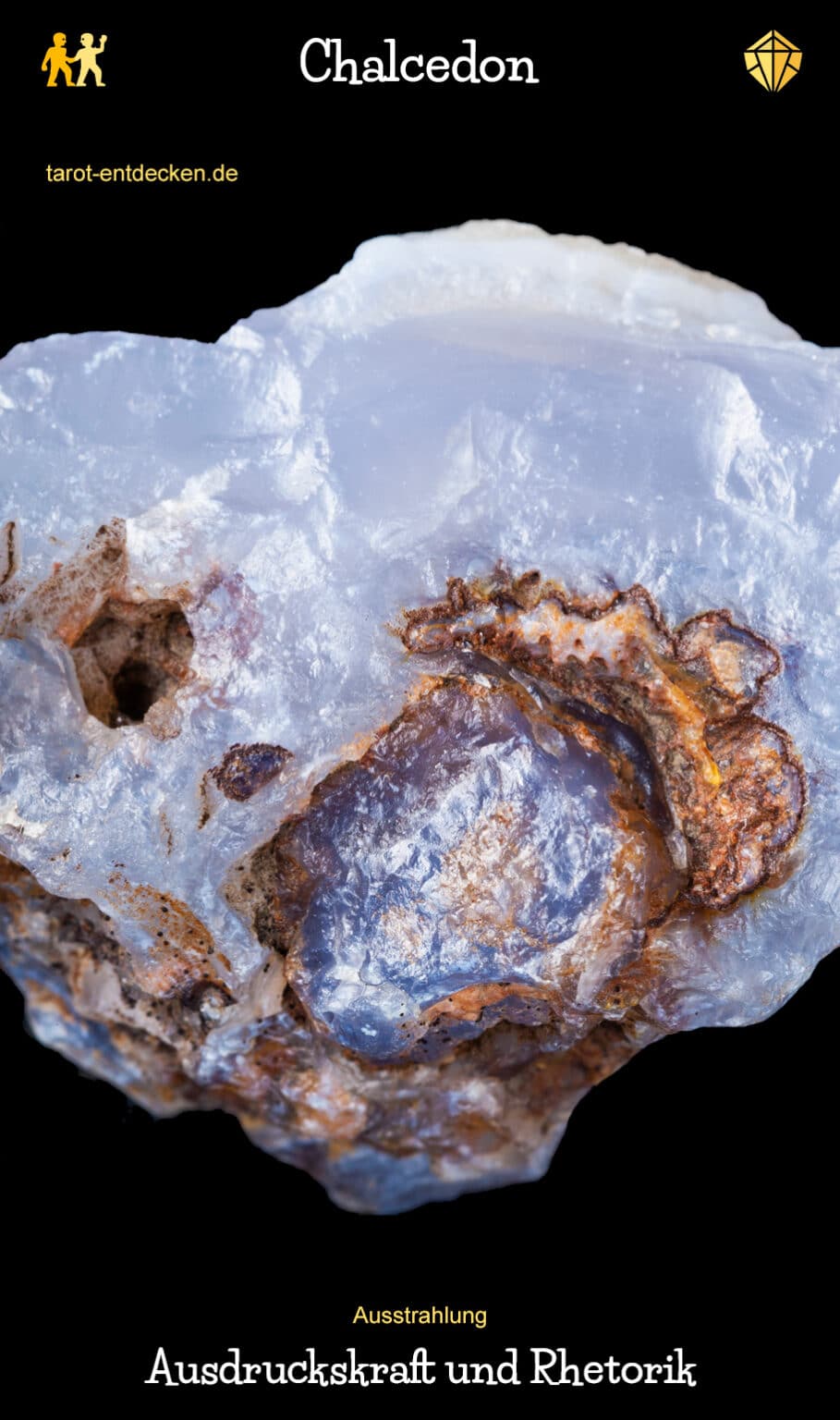 Chalcedon: Wirkung & Bedeutung des Kristalls erklärt