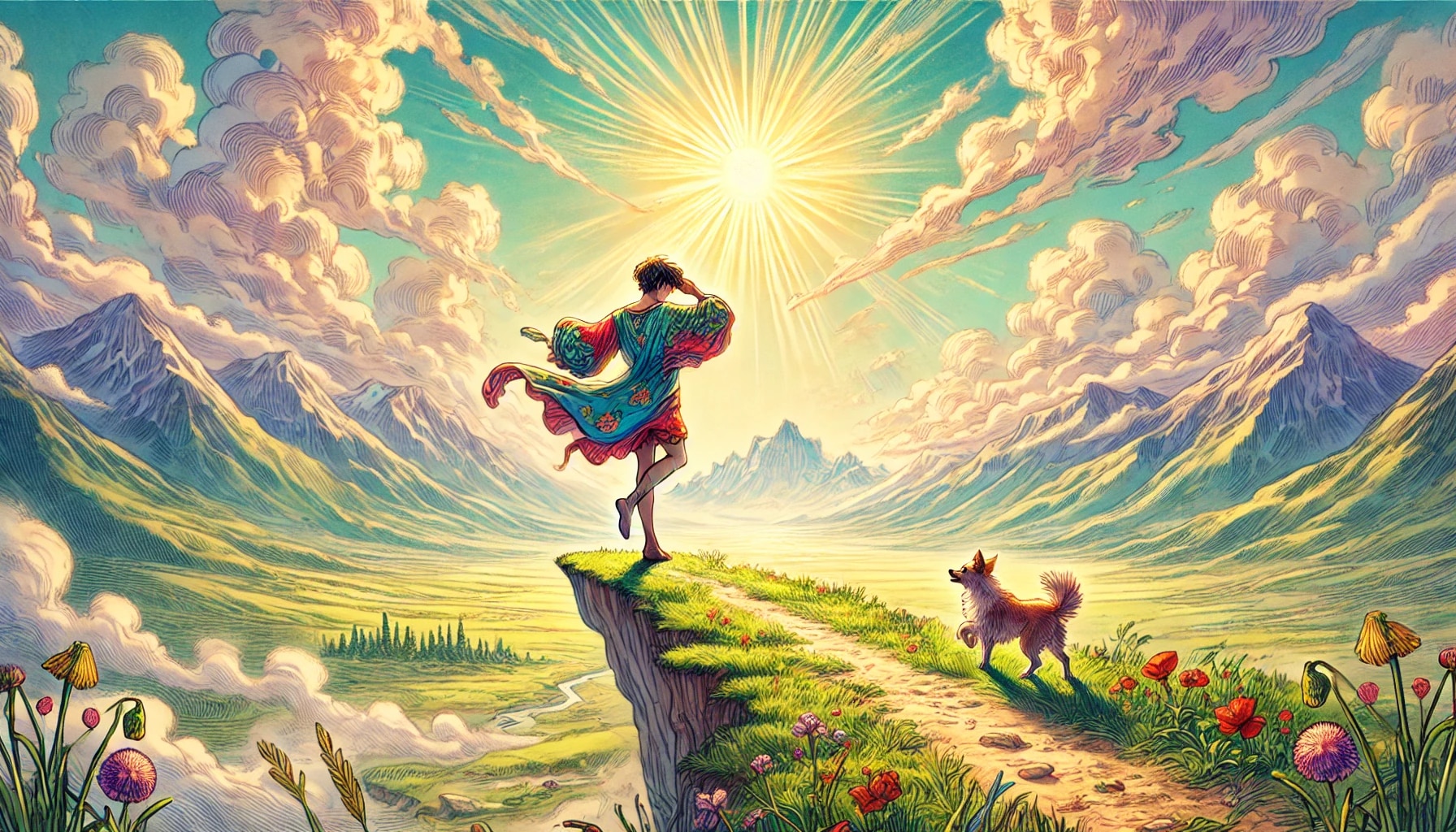 Tarot Tageskarte 🔎 "Der Narr" Chancen für den Tag heute